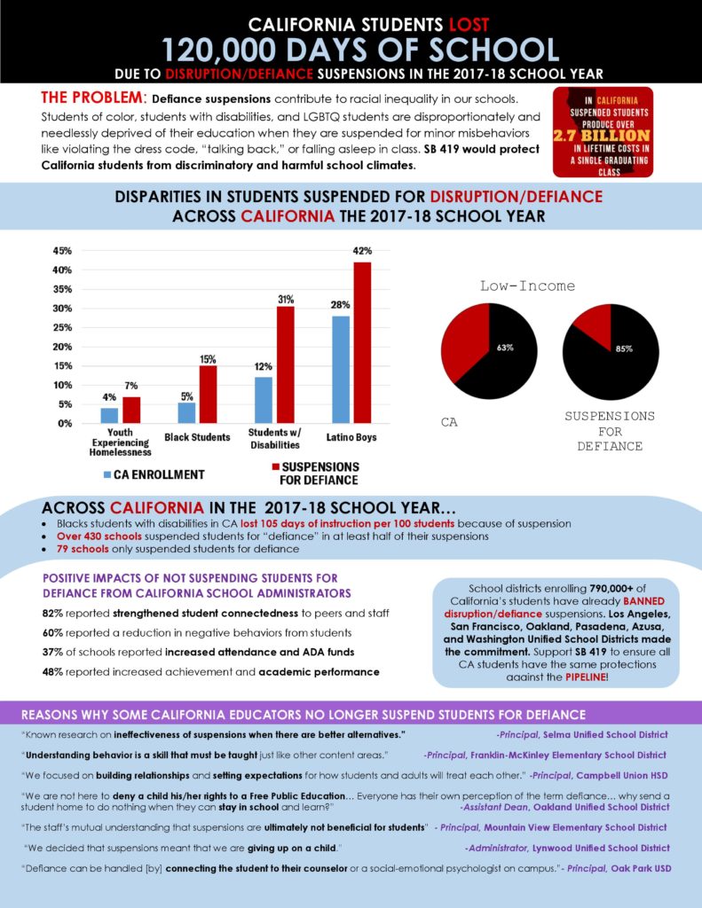 SB 419 – Youth Leadership Institute